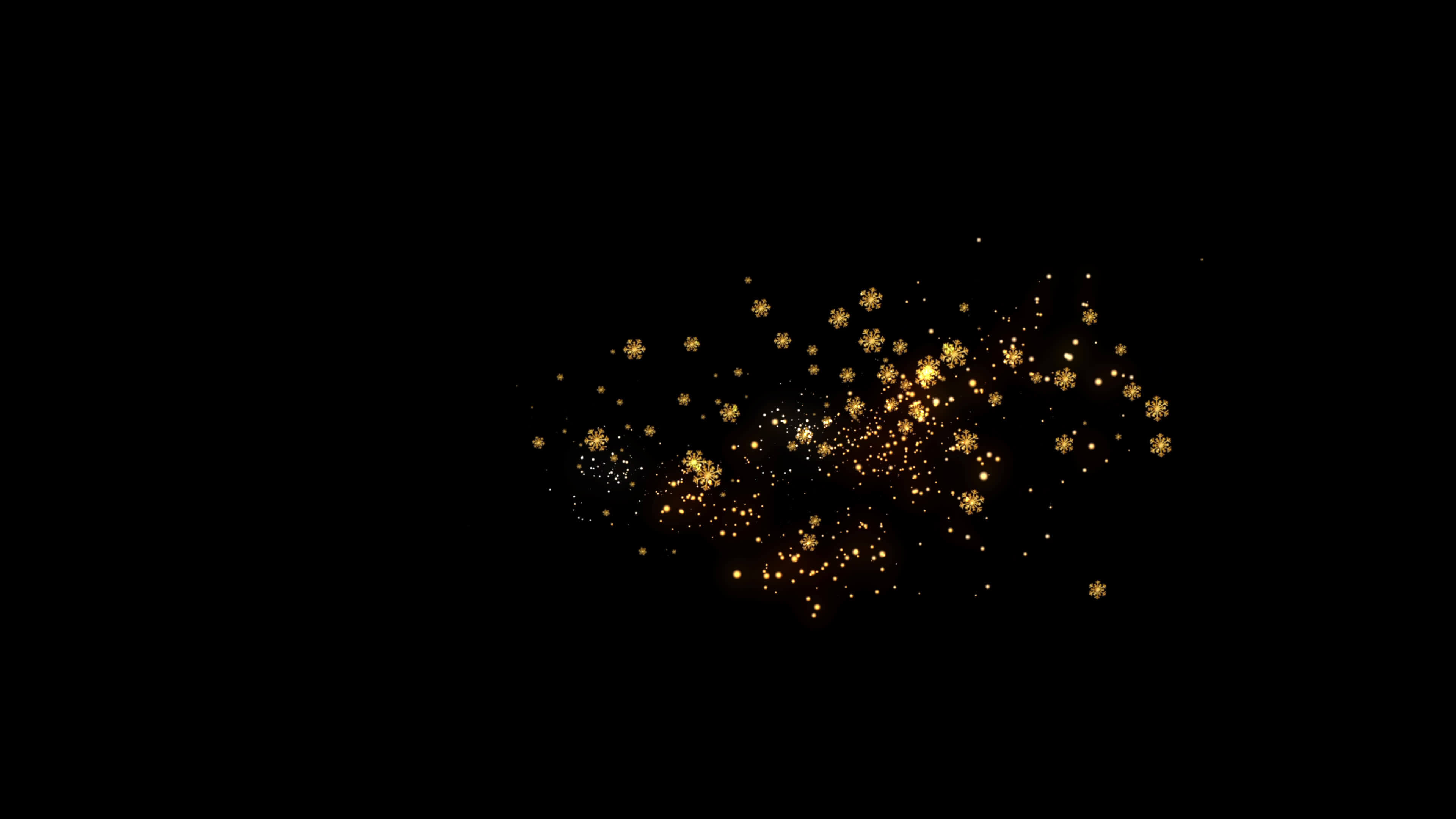Dust Particles Overlay Floating Glittering Particles On Black