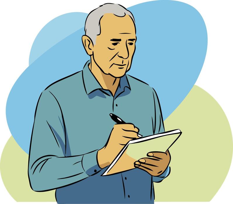 Taking Notes Vector Art, Icons, and Graphics for Free Download