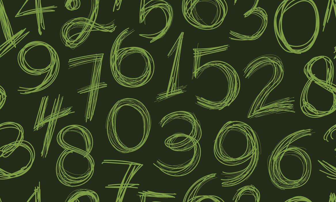Numerical Background Vector Art, Icons, and Graphics for Free Download