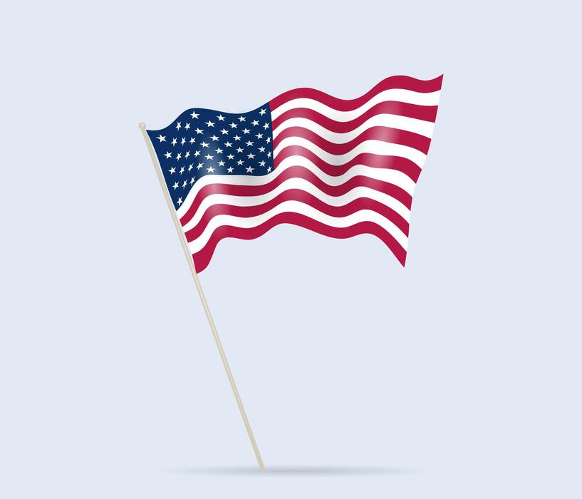 Page 2 | American Flag Waving Vector Art, Icons, and Graphics for Free ...