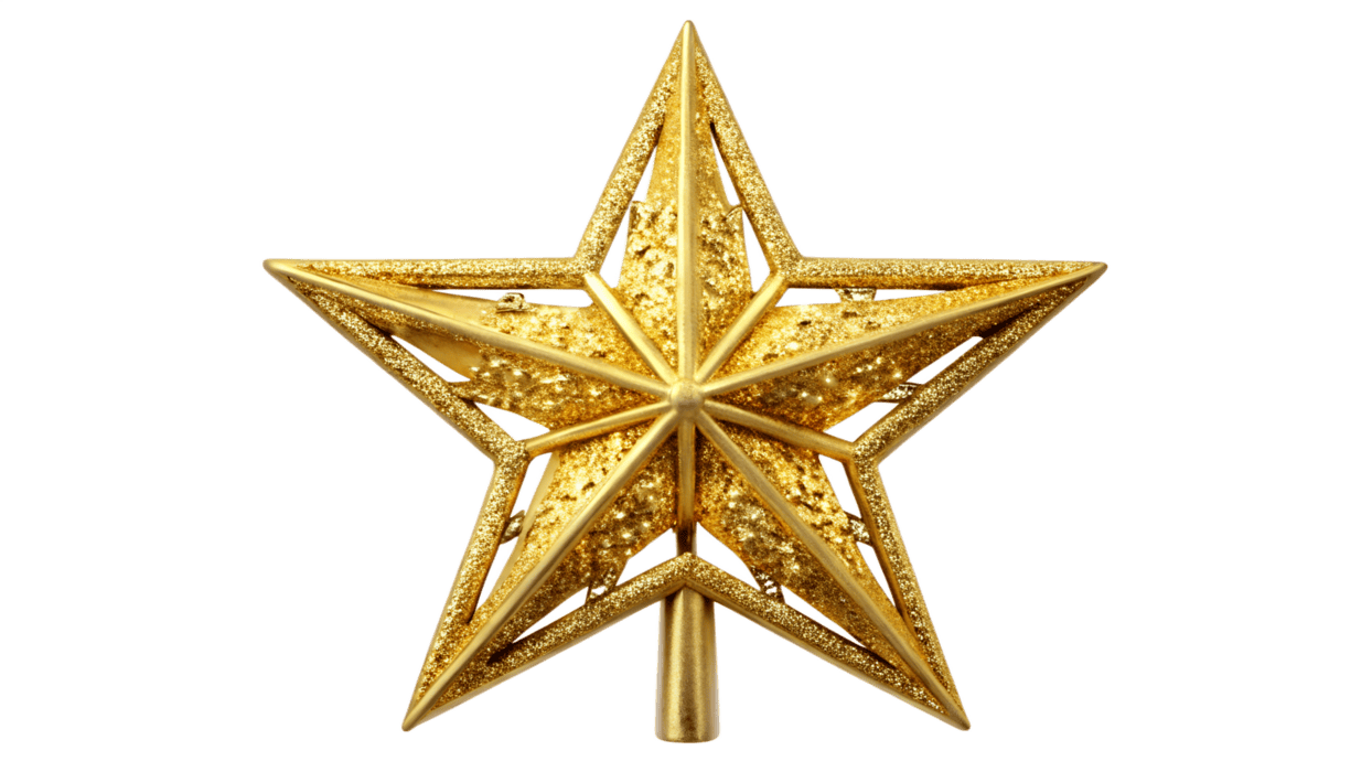 Christmas Tree Star PNGs for Free Download