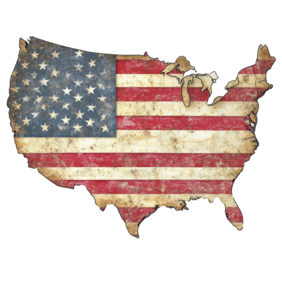 Distressed American Flag PNGs for Free Download