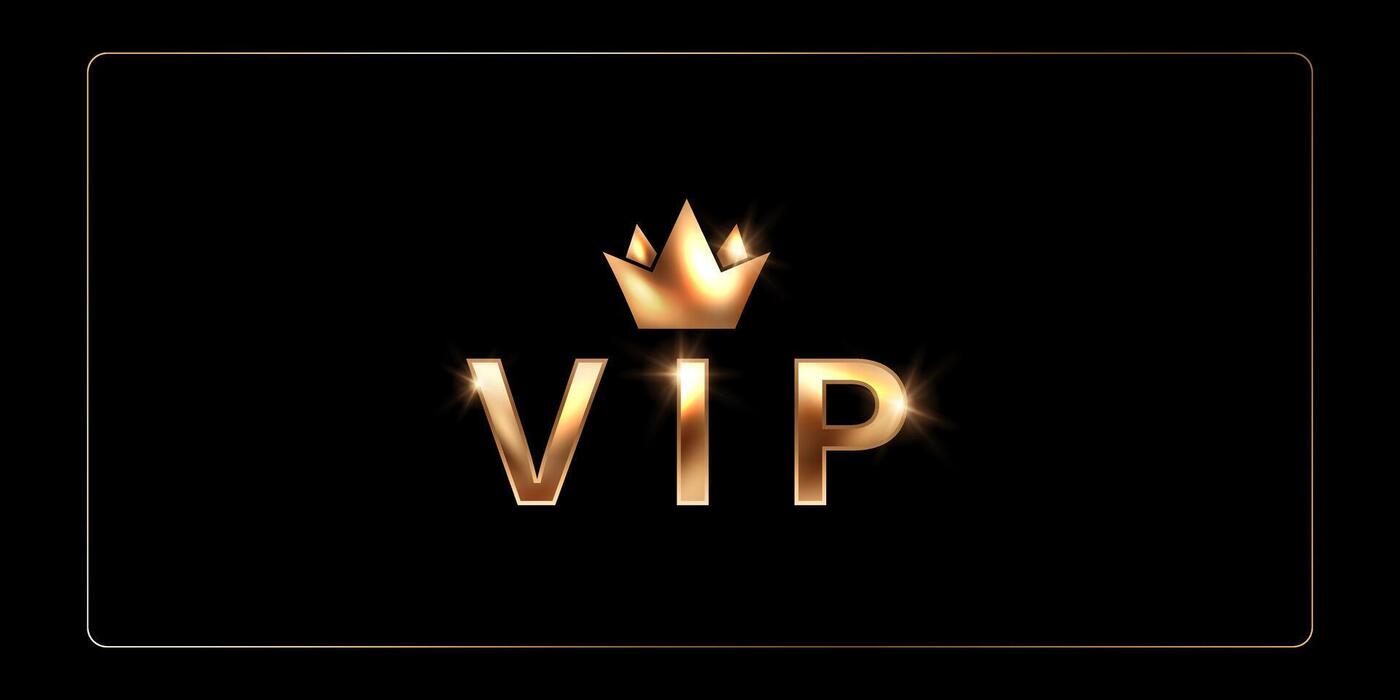 Gold Vip Symbol Vector Art, Icons, and Graphics for Free Download