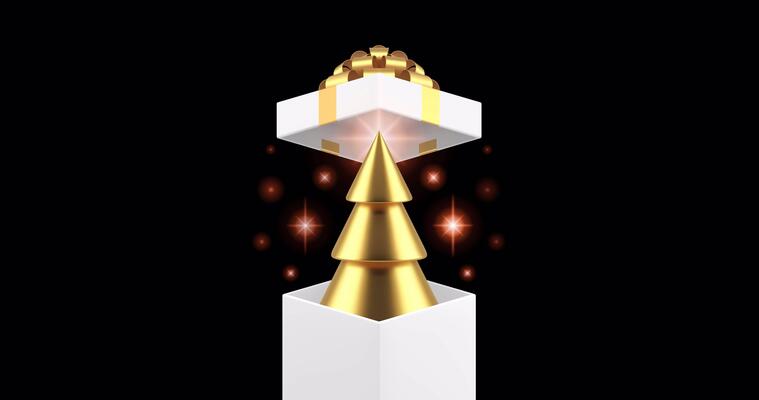 Gift Box Opening Animation Stock Video Footage for Free Download