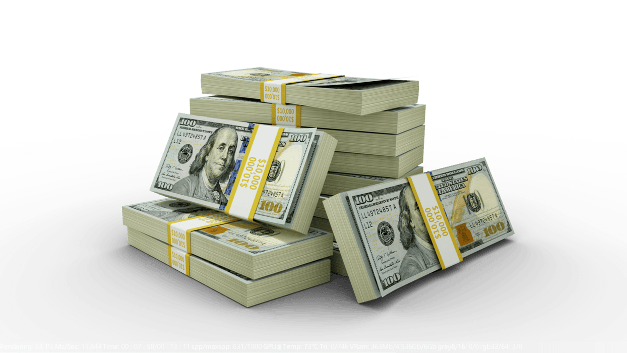 100 Dollar Bills PNGs for Free Download