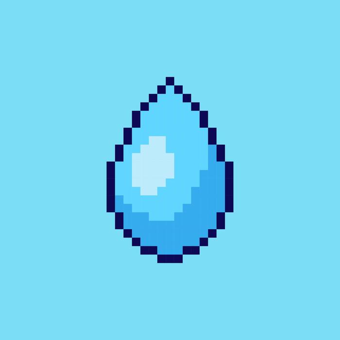 Pixel Water Vector Art, Icons, and Graphics for Free Download
