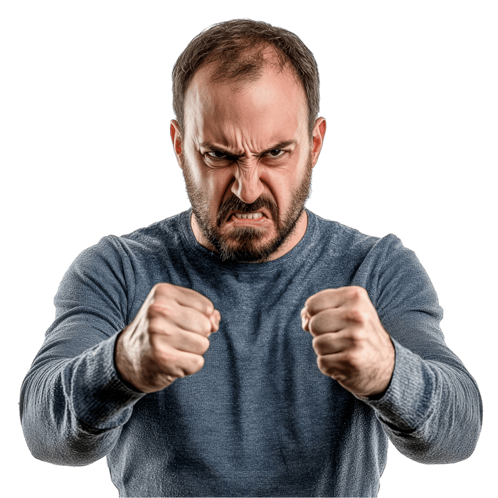 Angry Man PNGs for Free Download