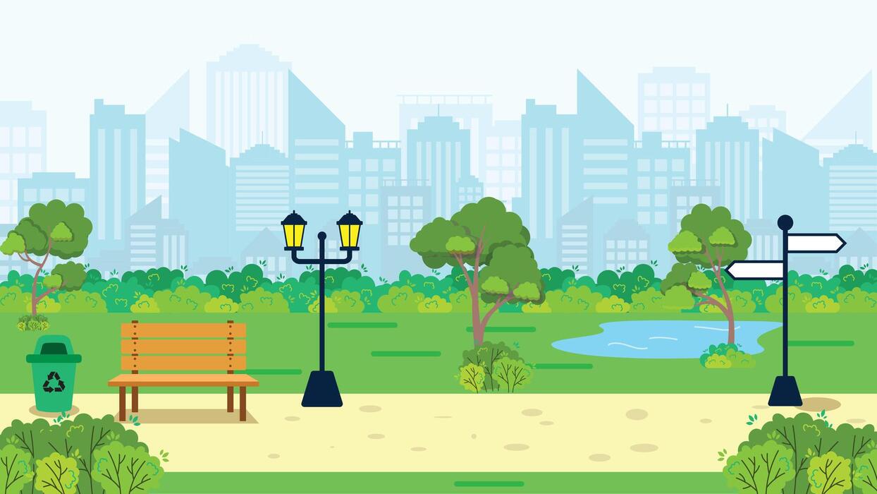 Park Background Vector Art, Icons, and Graphics for Free Download