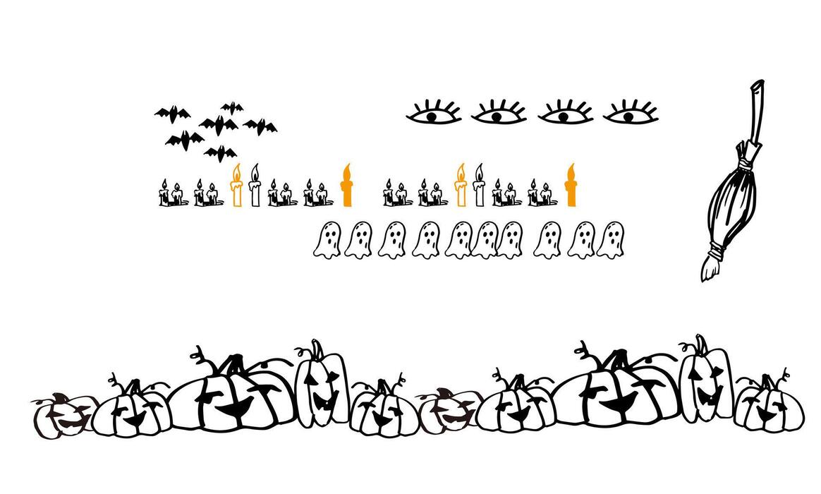 Halloween Divider Vector Art, Icons, and Graphics for Free Download