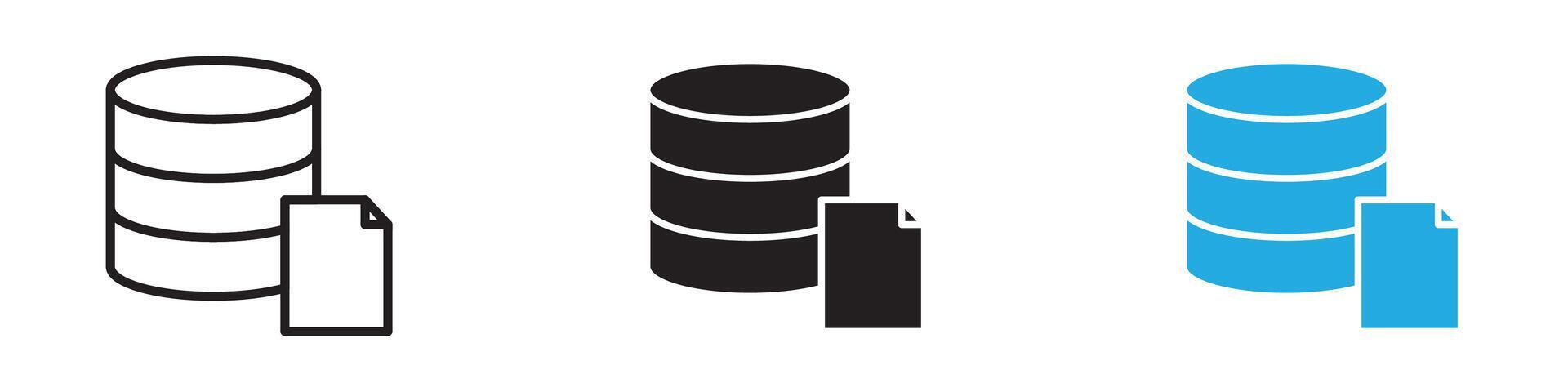 Blank Database Vector Art, Icons, and Graphics for Free Download