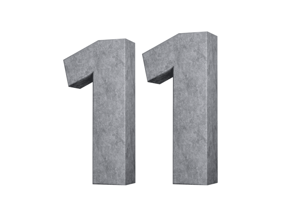 Number 1 To 10 PNGs for Free Download