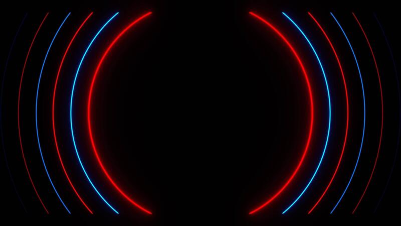 Red and Blue Abstract Neon Wave Animation Background VJ Loop in 4K 50206274 Stock Video at Vecteezy