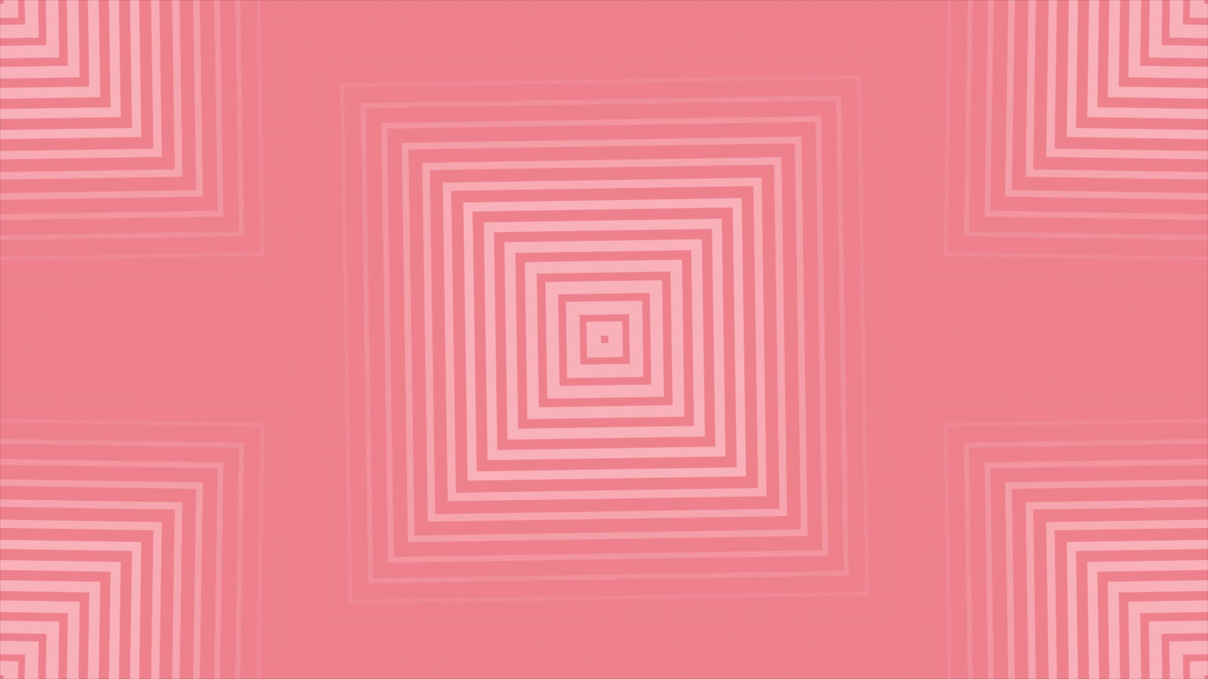 Red Color Futuristic Repeating Squares Loop Able Geometrical Background