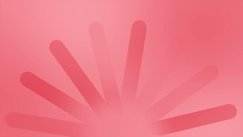 Red Color Simple And Elegant Rotating Semi Circle Geometrical Gradient