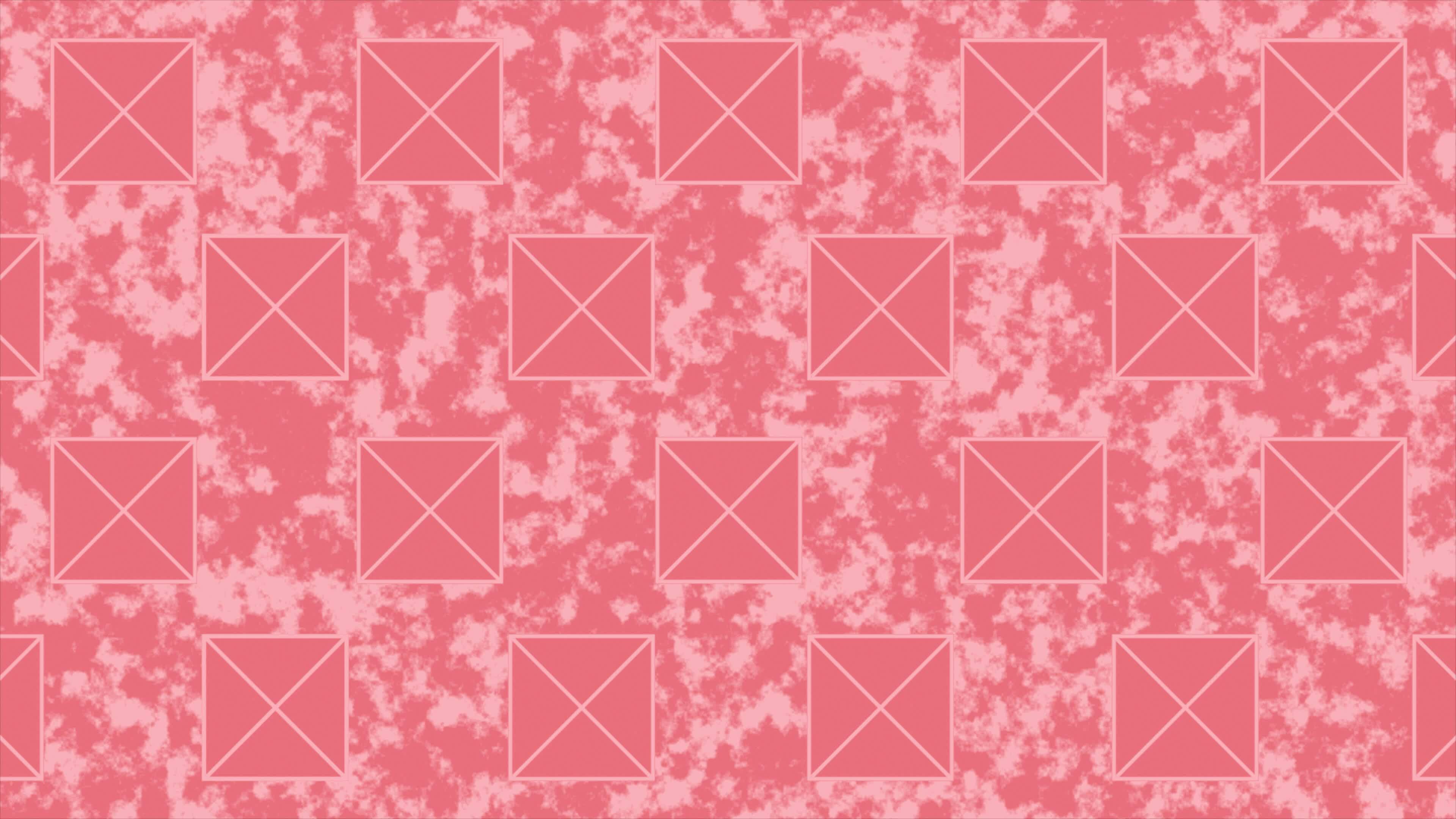 Red Color Complex Pattern Abstract Design Noisy Loop Able Background