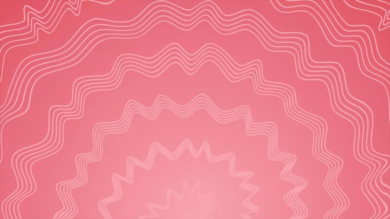 Red Color Rotating Wavy Pattern Complex Pattern Abstract Design Loop