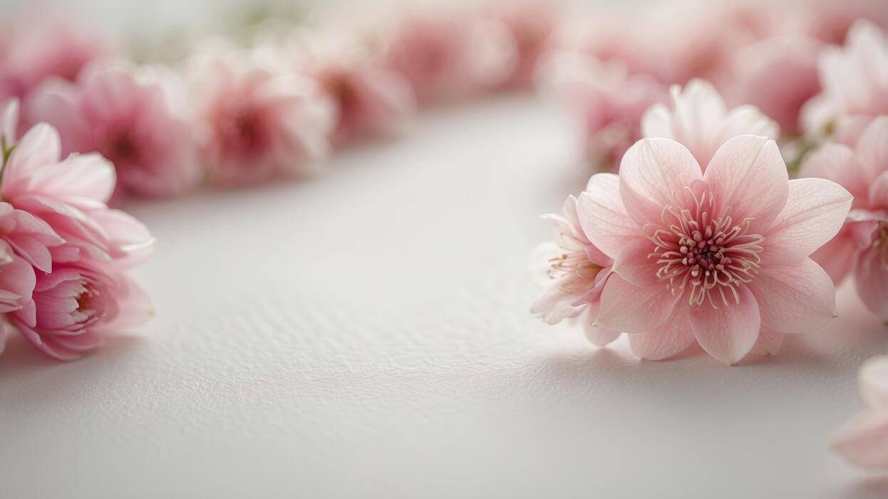 Light Pink Flowers Background Stock Photos, Images and Backgrounds for ...