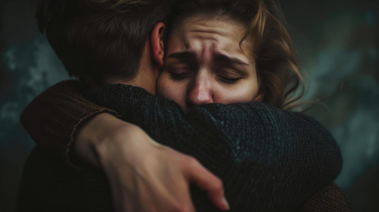 2 People Hugging Stock Photos, Images and Backgrounds for Free Download