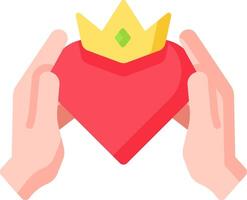 Hands holding a heart with a sign on it 50852711 Vector Art at Vecteezy