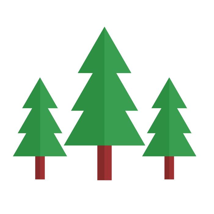 3 Pine Trees Vector Art, Icons, and Graphics for Free Download