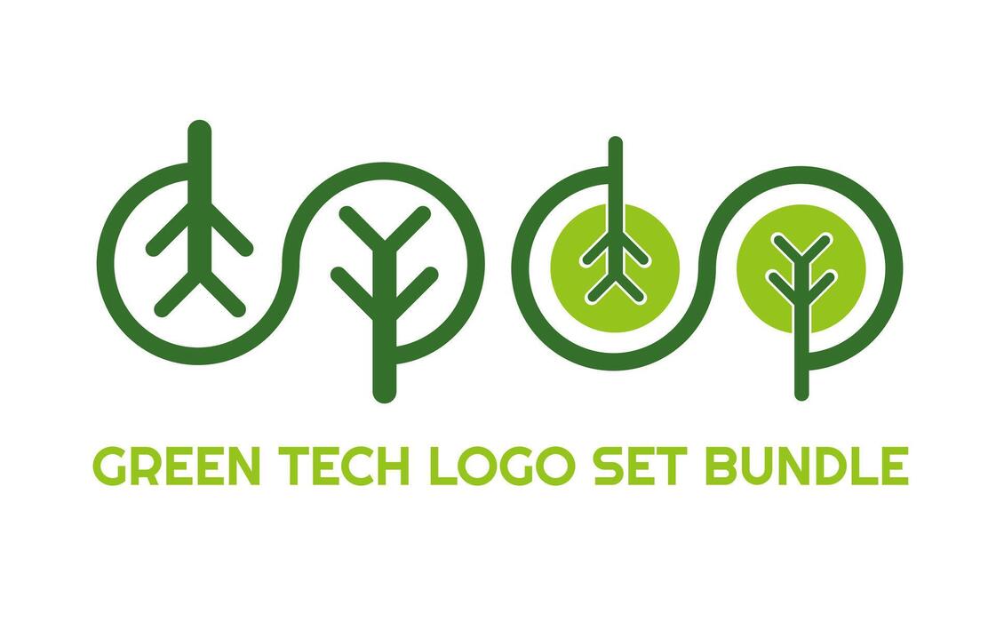 Green Tech Logo Vector Art, Icons, and Graphics for Free Download