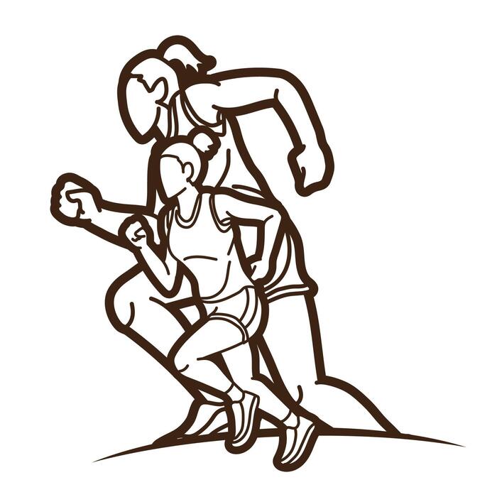 Cross Country Running Vector Art, Icons, and Graphics for Free Download