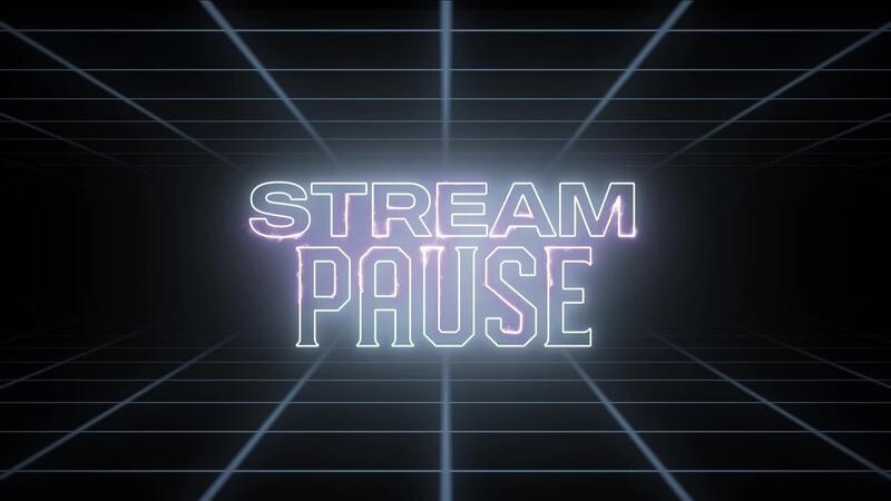 Be Right Back Stream Pause Background 80s Retro Grid Motion Graphic 50438820 Stock Video at Vecteezy