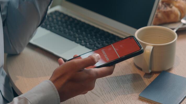 Person Scrolling On Phone Stock Video Footage for Free Download