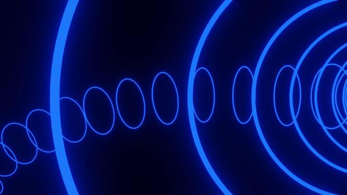 Blue Light Animation Stock Video Footage for Free Download