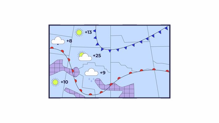 Weather Animation Stock Video Footage for Free Download