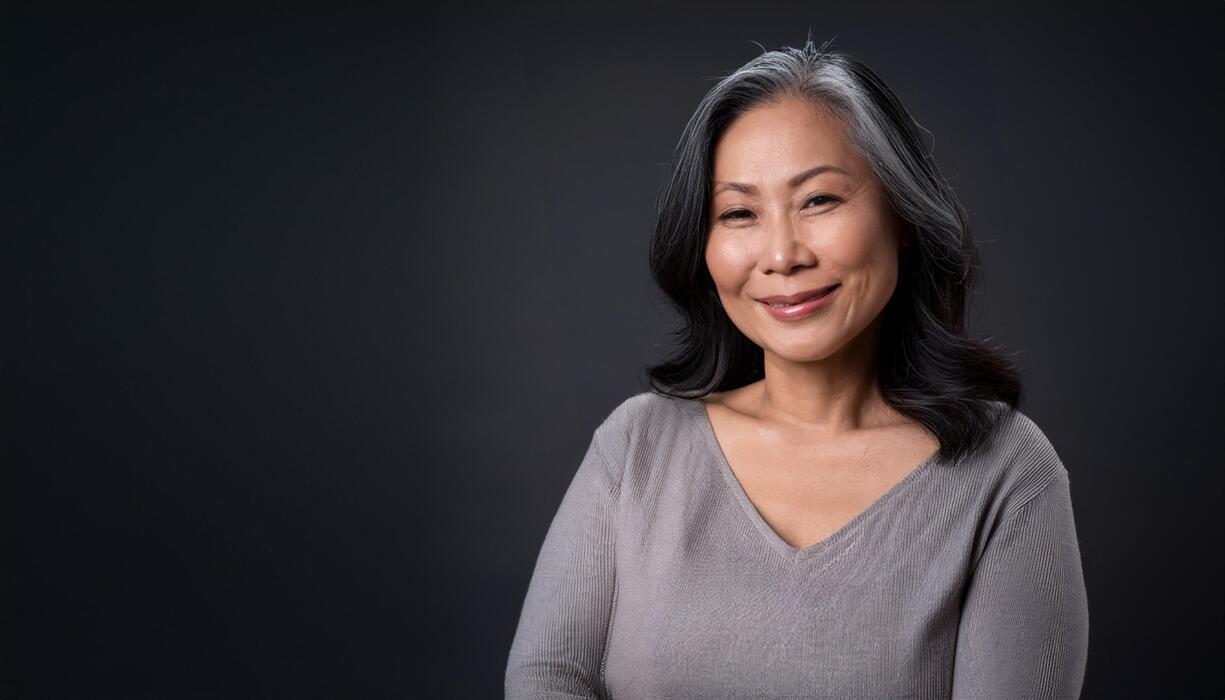 Middle Aged Asian Woman Stock Photos, Images and Backgrounds for Free Download