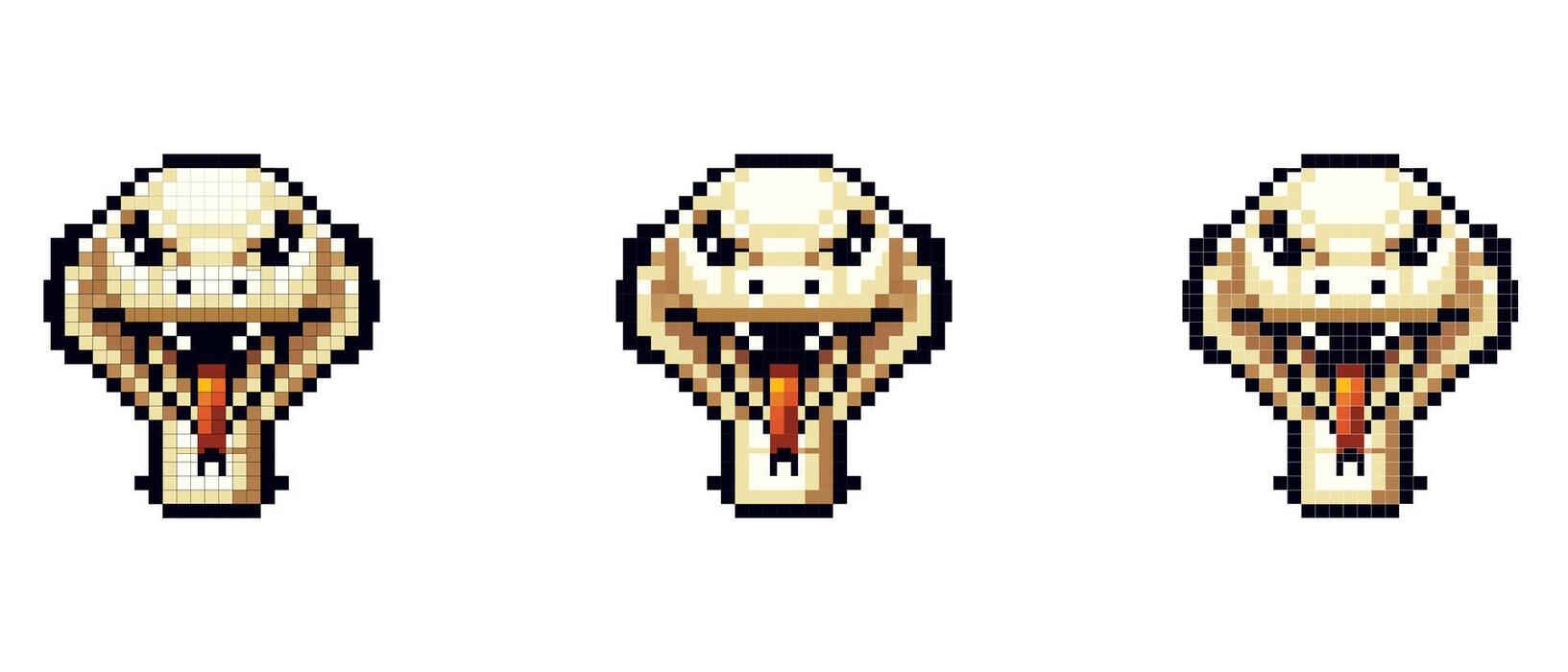 Pixel Snake Vector Art, Icons, and Graphics for Free Download