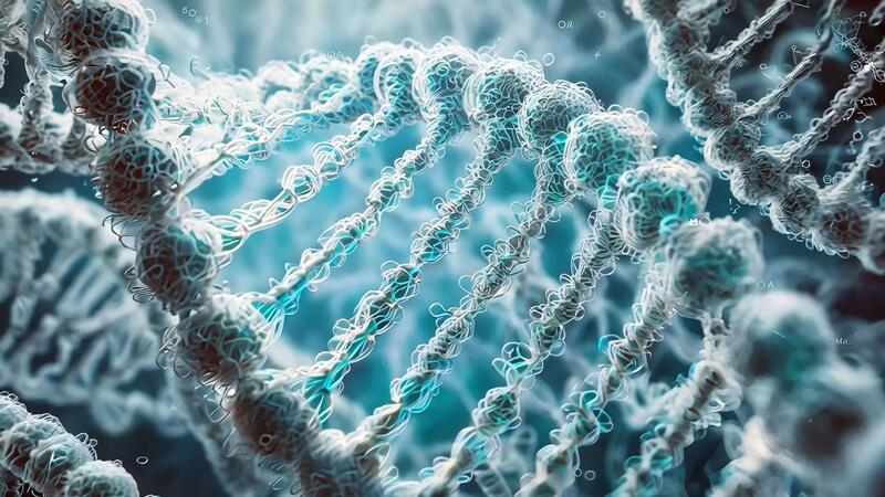 Intricate Dna Strand The Blueprint Of Life 50600552 Stock Video At