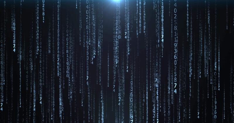 Random binary code. Modern technology hexadecimal code concept. digital ... Random binary code. Modern technology hexadecimal code concept. digital ...