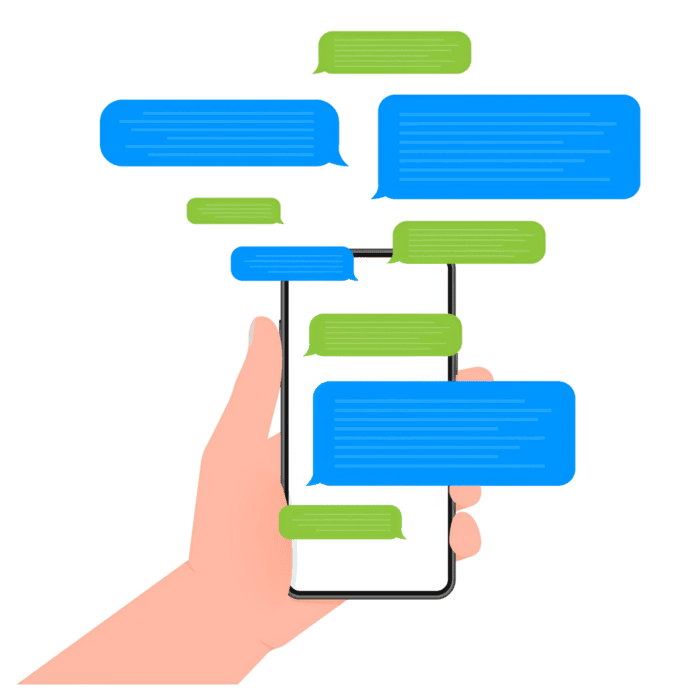 Text Message PNGs for Free Download