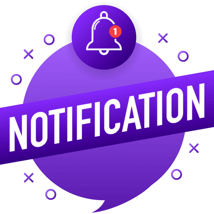 Notification Icon PNGs for Free Download