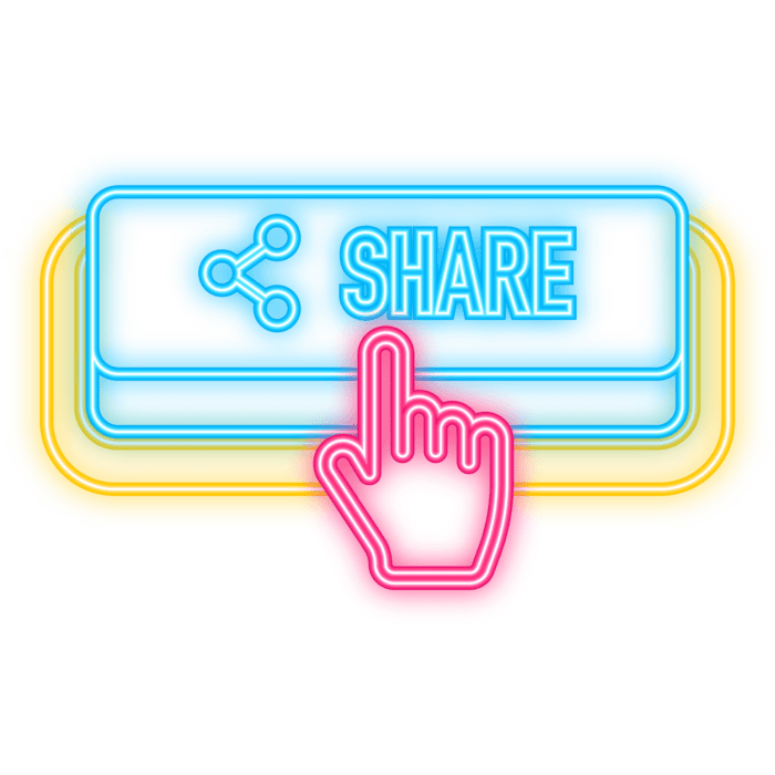 Share Button PNGs for Free Download