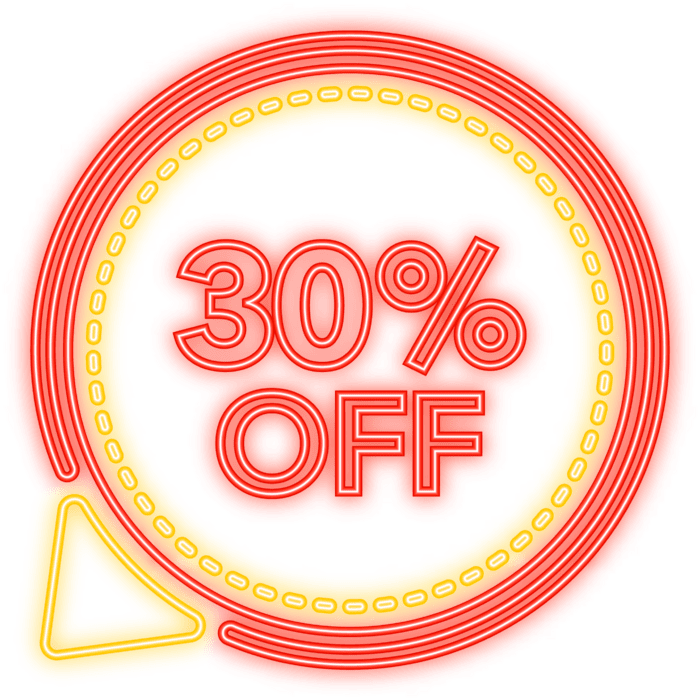 30 Percent Off PNGs for Free Download