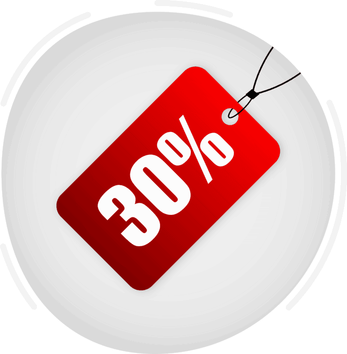30 Percent Off PNGs for Free Download