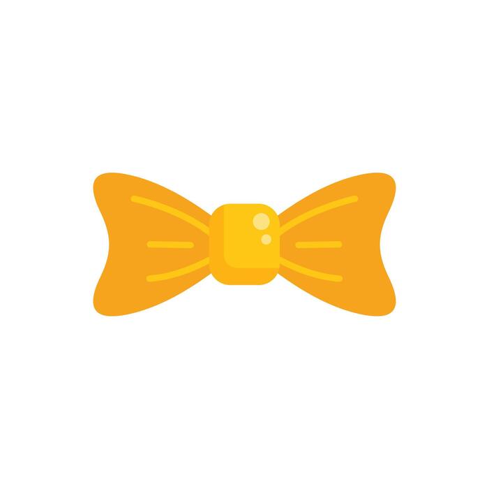 Gold Bow Tie Vector Art, Icons, and Graphics for Free Download
