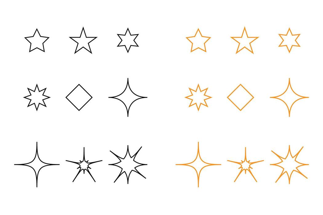 Star Outline Vector Art, Icons, and Graphics for Free Download