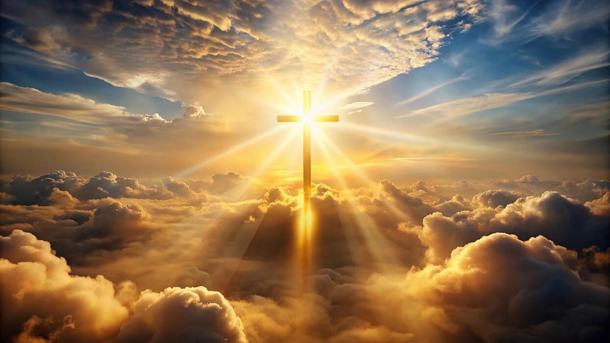 Cross With Clouds Stock Photos, Images and Backgrounds for Free Download