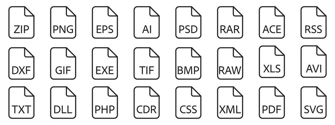 File Type Icon Vector Art Icons And Graphics For Free Download