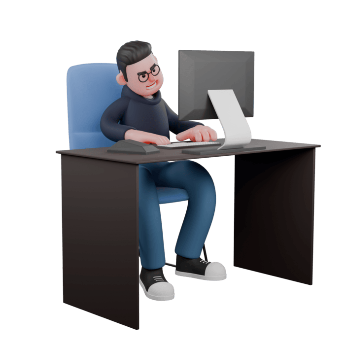 Man Computer PNGs for Free Download