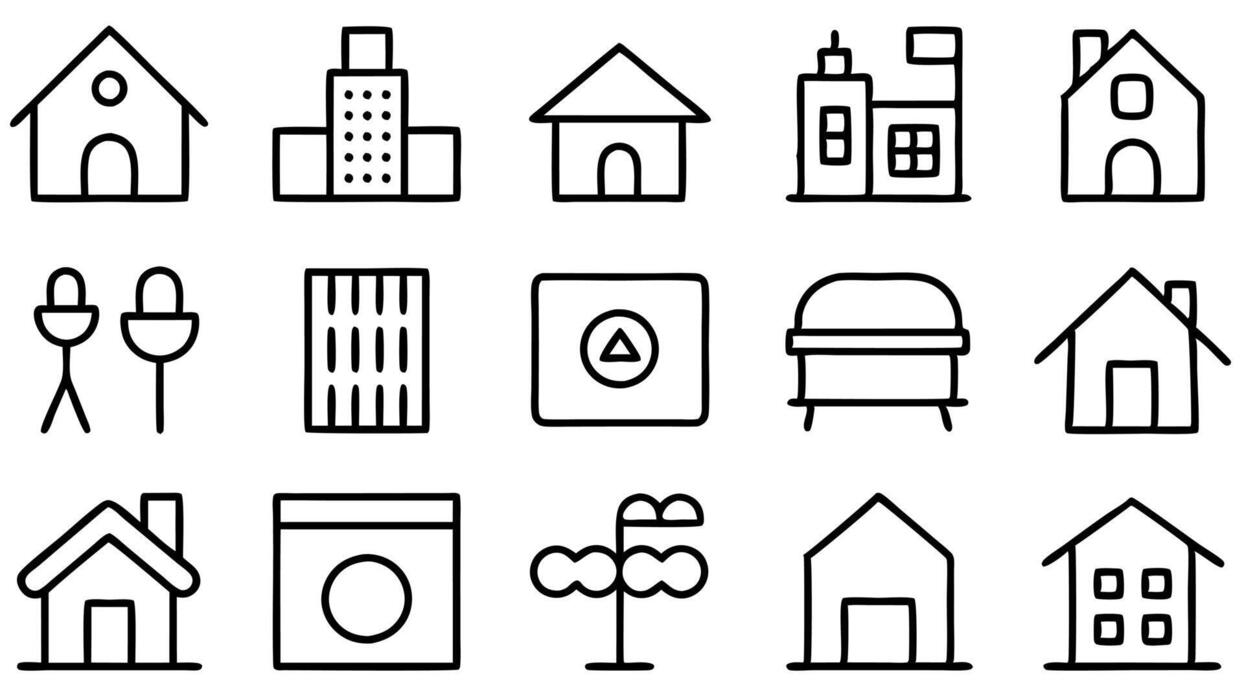 Architecture Icons Vector Art, Icons, and Graphics for Free Download