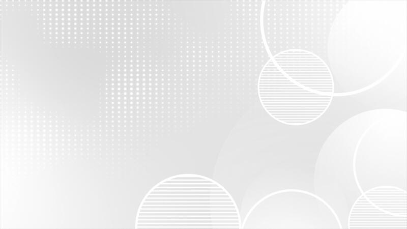 White And Black Color Circular Dots Halftone Multiple Circular Shapes