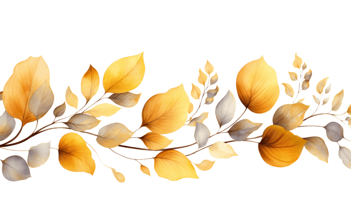 Golden Leaves PNGs for Free Download
