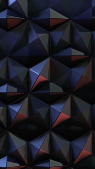 Moving Abstract Background In The Form Of Glowing 3d Rhombuses Seamless Loop Stock Animation