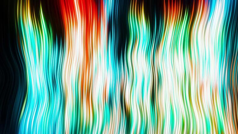 Bright blurry lines. Motion. Horizontal and vertical colorful lines that are highlighted in the ...