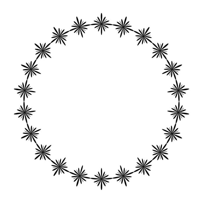 Star Circle Frame Vector Art, Icons, and Graphics for Free Download